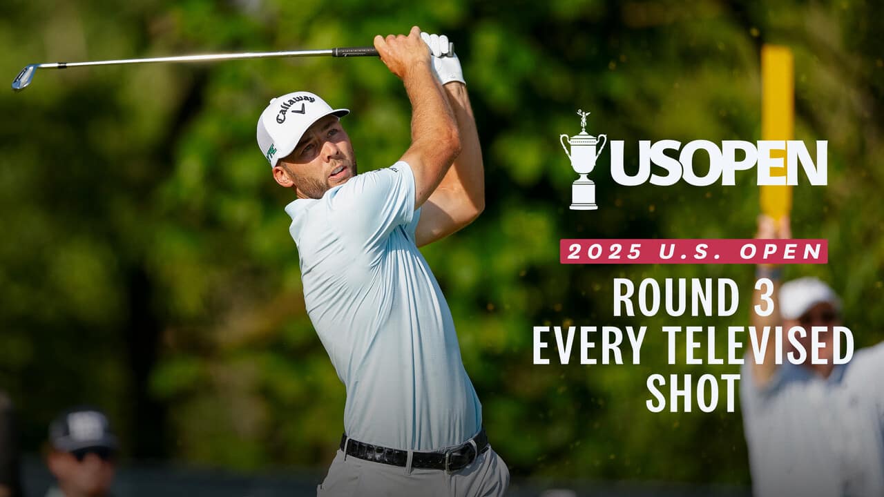 2025 U.S. Open Highlights: Sam Burns, Round 3 | Every Televised Shot