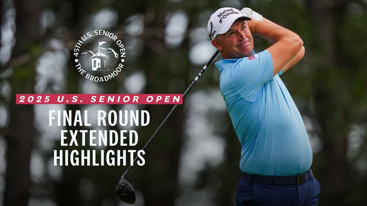 2025 U.S. Senior Open Highlights: Final Round, Extended Action from The ...