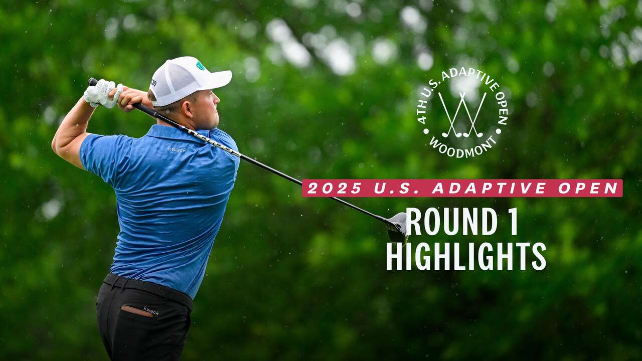 2025 U.S. Adaptive Open Highlights: Round 1 from Woodmont Country Club