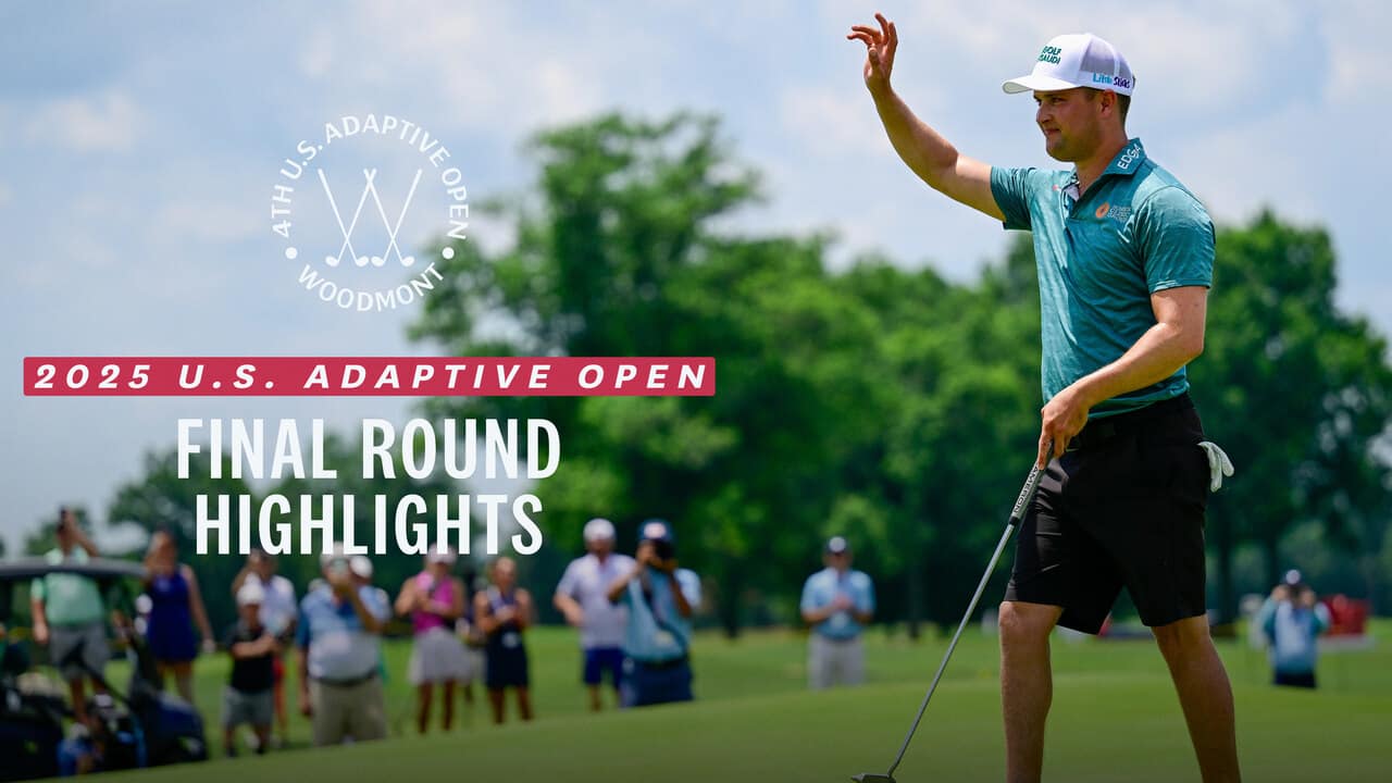 2025 U.S. Adaptive Open Highlights: Final Round from Woodmont Country Club
