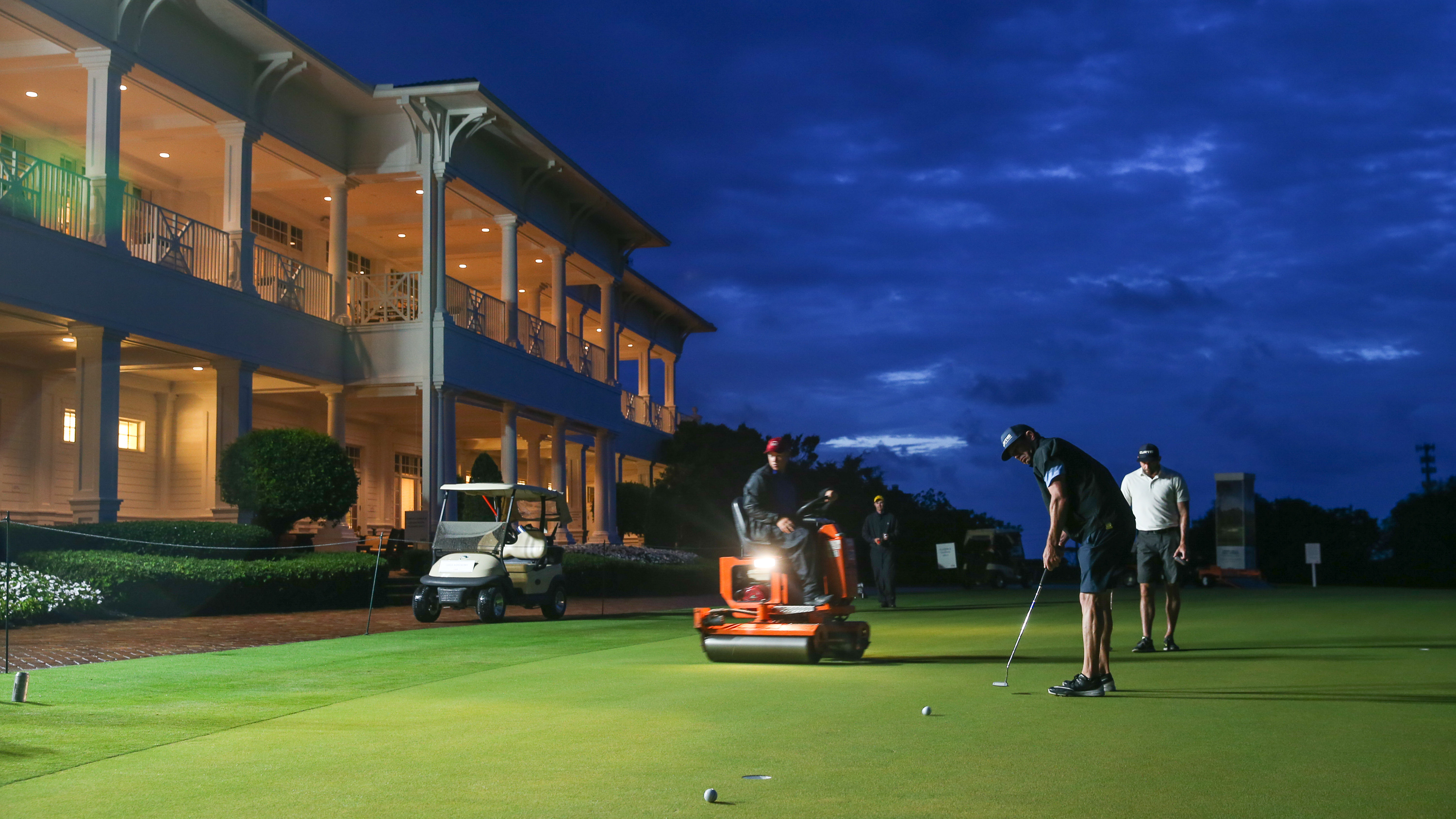 Scenes From Tuesday's Matches at Jupiter Hills Club