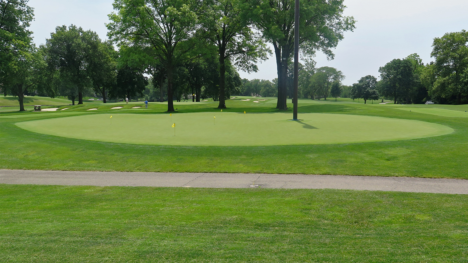 Managing Traffic On The Practice Green