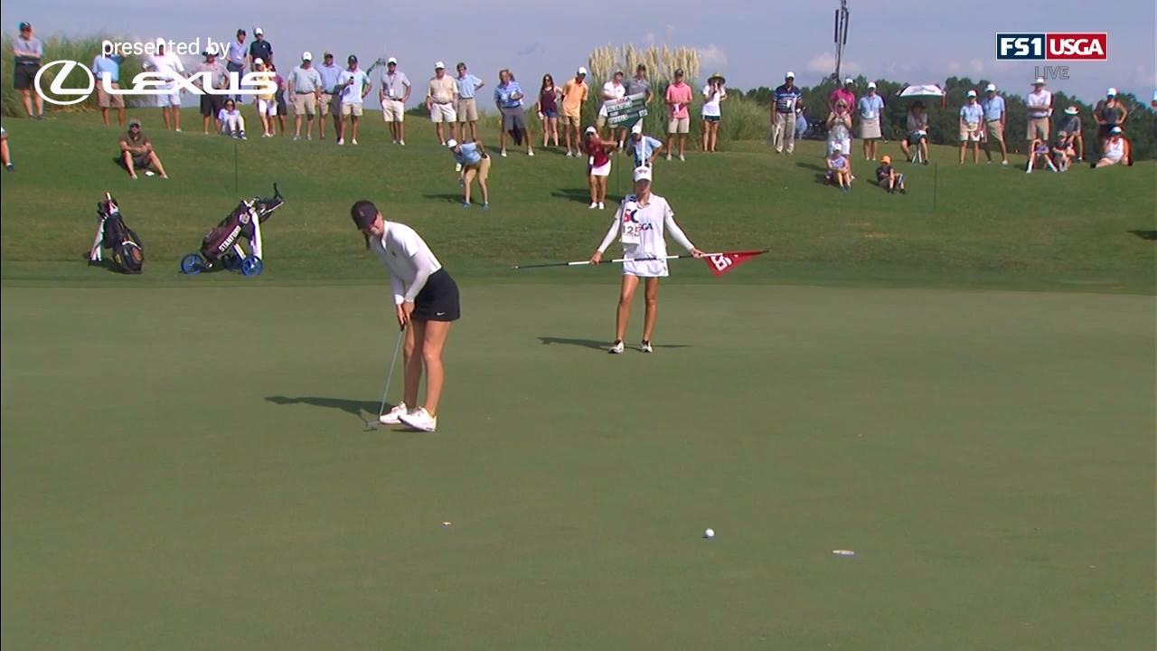 Gabriela Ruffels' Championship Performance in the U.S. Women's Amateur ...