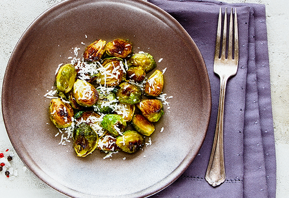 Everything Bagel Brussels Sprouts | US MED