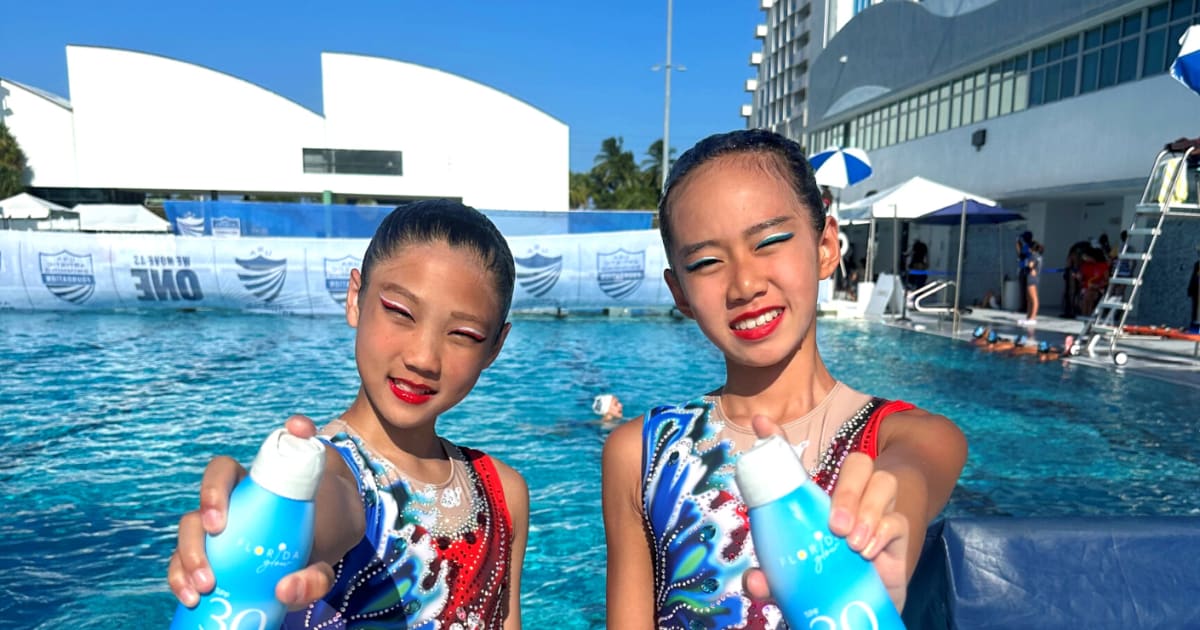 USA Artistic Swimming | Florida Glow Named Official Sunscreen of USA ...