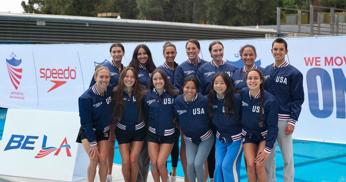 USA Artistic Swimming Names 2026–2028 Olympic Training Squad, Taking ...