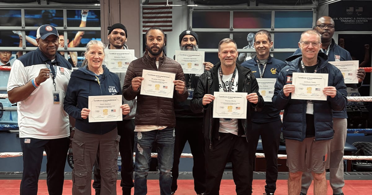Eight More Coaches Earn USA Boxing Gold-Level Coaching Certifications ...