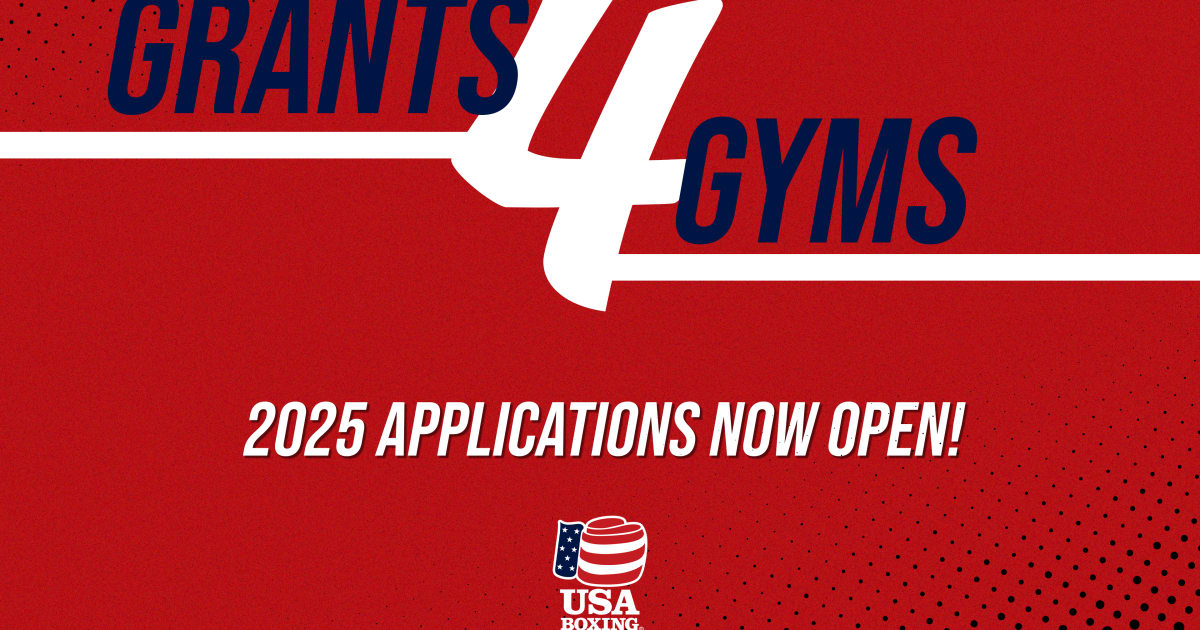 2025 Grants4Gyms Applications Now Open | USA Boxing