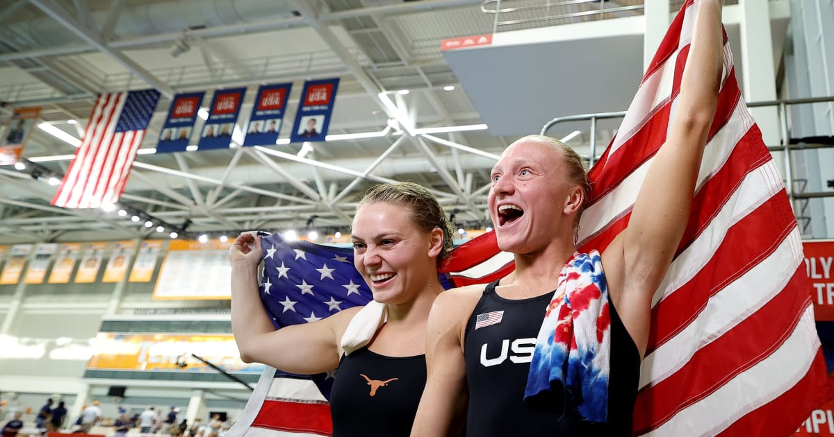 USA Diving | Sarah Bacon, Alison Gibson Qualify on 3-Meter at Olympic ...