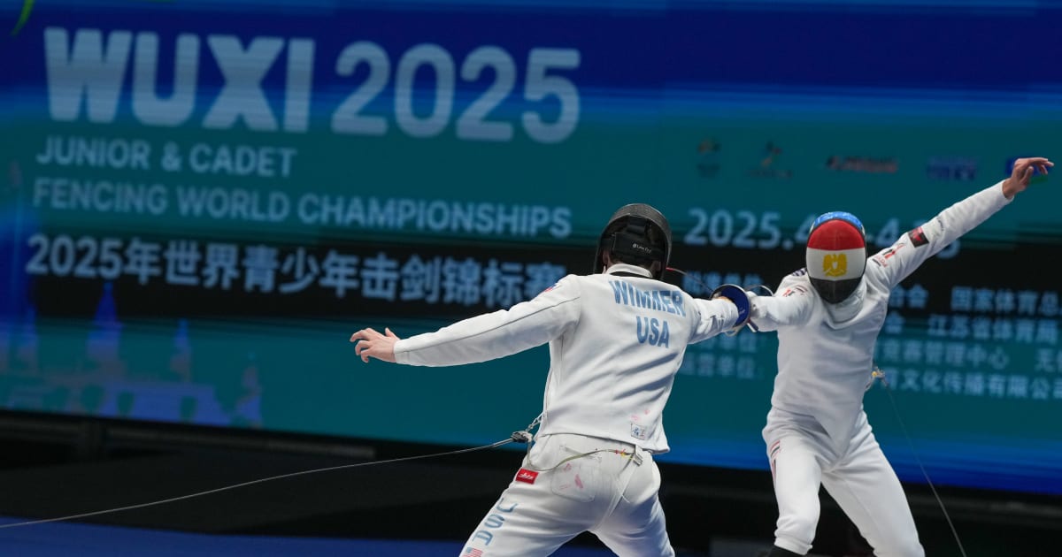 2025 Junior & Cadet Worlds Recap, Day 7 (Junior Epee): Wimmer’s Sixth ...