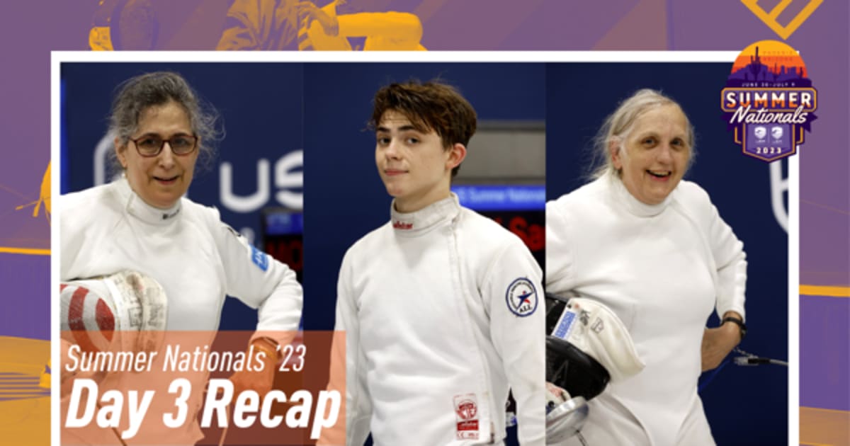 Day 3 Recap: Vet Fencer Valerie Asher Secures That Elusive National ...