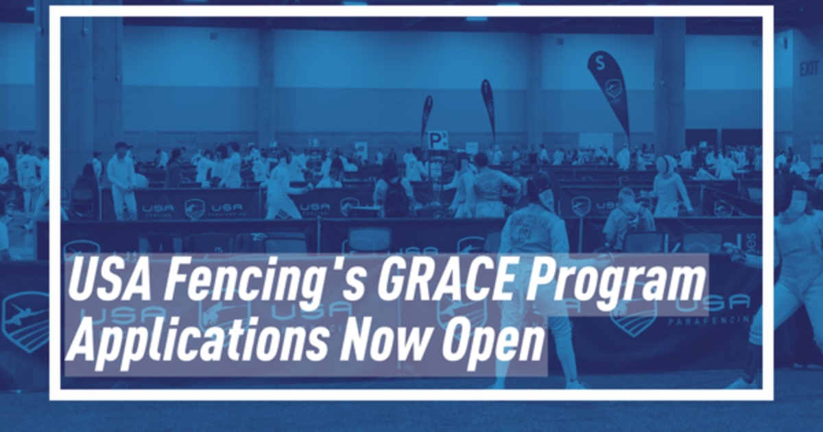 GRACE Program Applications Are Now Open | USA Fencing