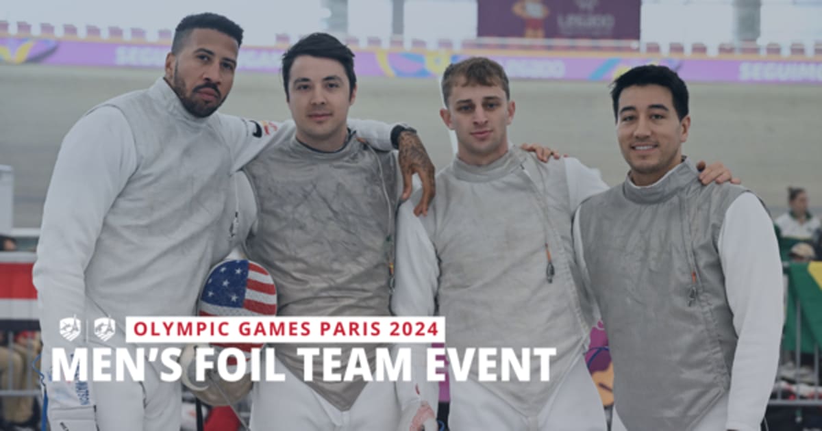 U.S. Men’s Foil Team Brings Experience, Hunger to Fencing’s Final Day ...