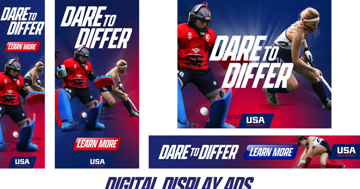 Dare to Differ Toolkit: Digital Display Ads | USA Field Hockey