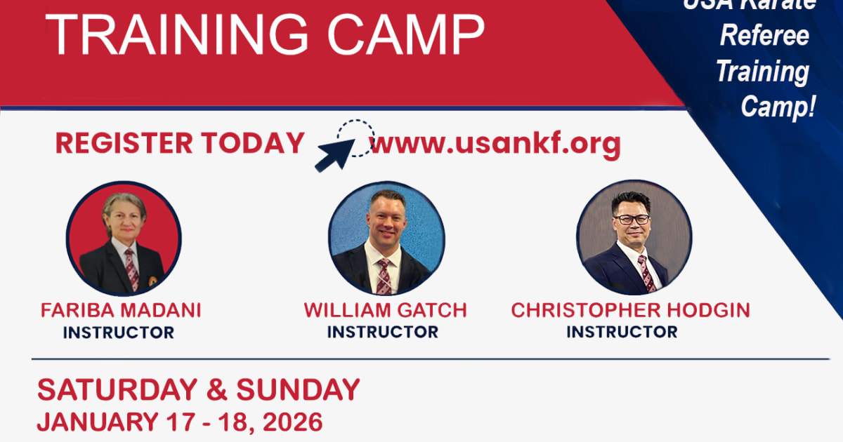 2026 USA Karate Referee Training Camp | USA Karate