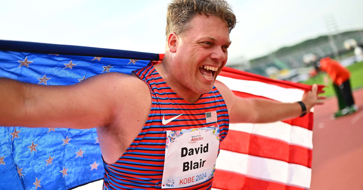 U.S. Paralympics Track & Field | David Blair Hopes To Honor His Late ...