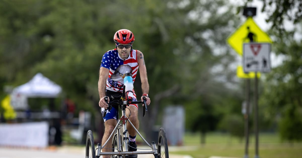U.S. Paralympics Cycling | Tricycle Rider Michael Davis Follows Faith ...