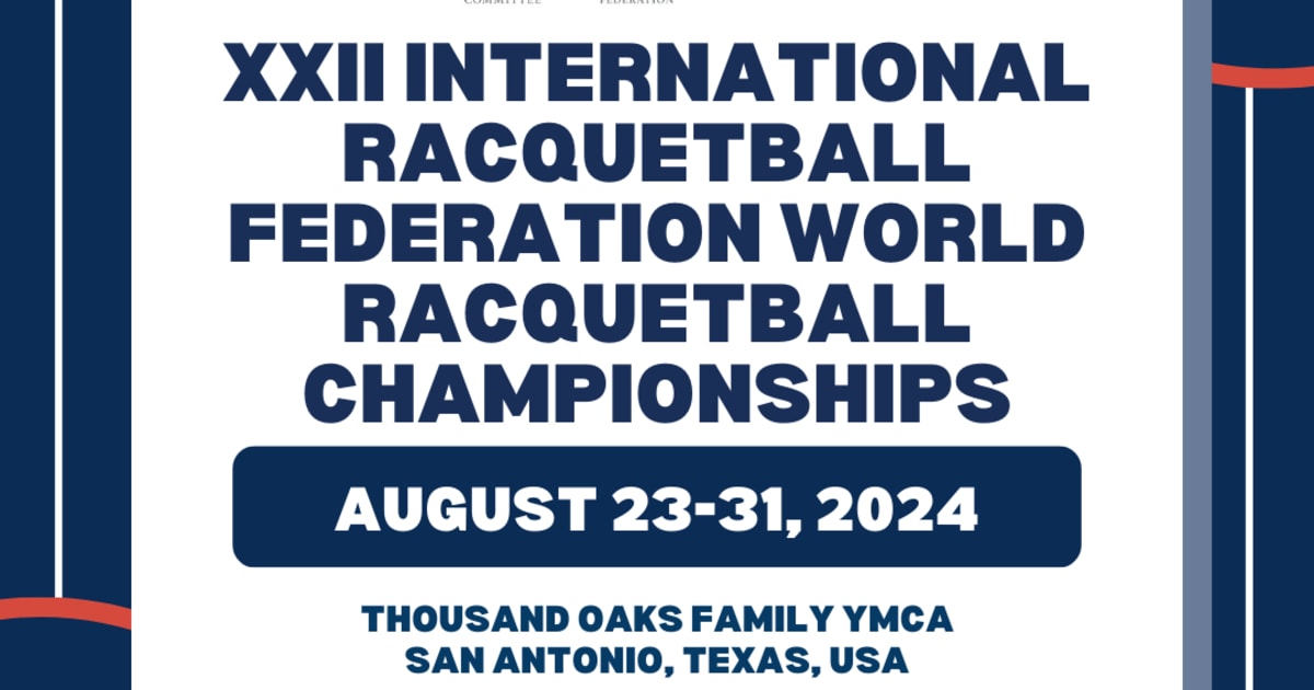 USA Racquetball | XXII International Racquetball Federation World ...