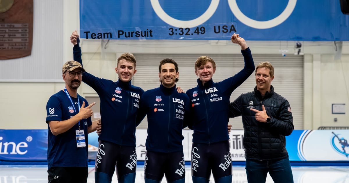 Men’s Team Pursuit Smashes Its Own World Record in World Cup Opener on ...