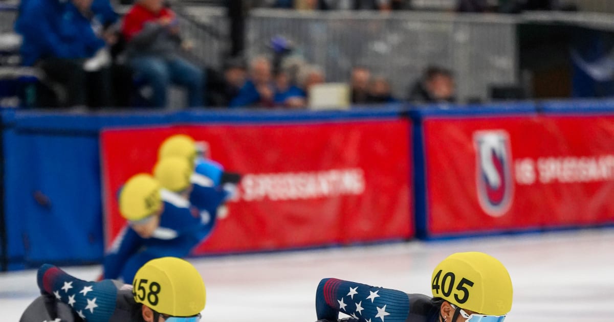 U.S. Short Track Athletes Fight for World Tour Spots at US ...