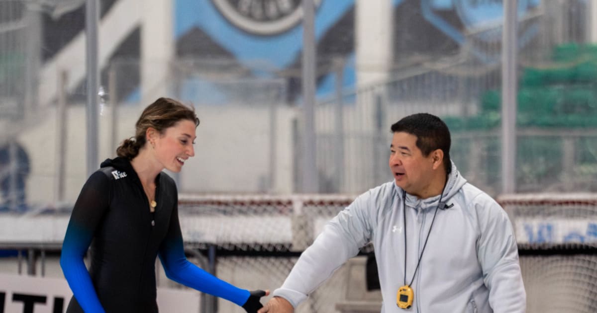 Long Track National Team Coach Ryan Shimabukuro Helps Get U.S. Skaters ...