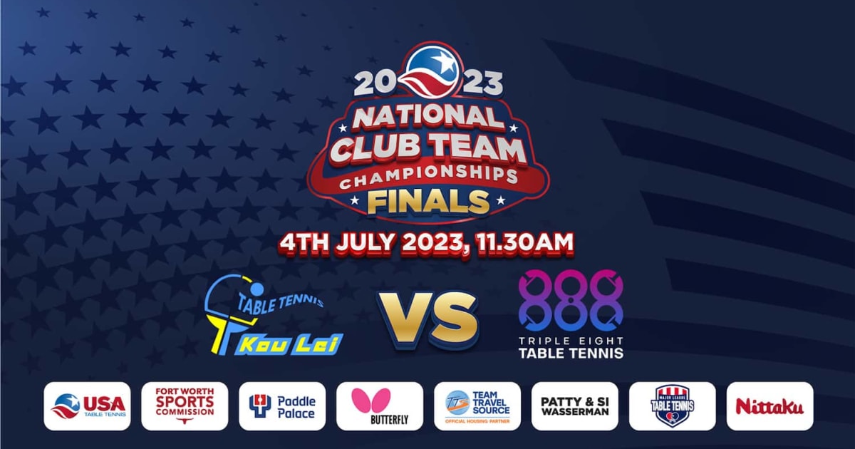 USA Table-Tennis | Kou Lei TTC and 888 Team Reach the Finals of the ...