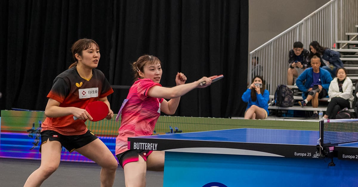 Japan Dominates 2024 U.S. Open Doubles Finals | USA Table-Tennis