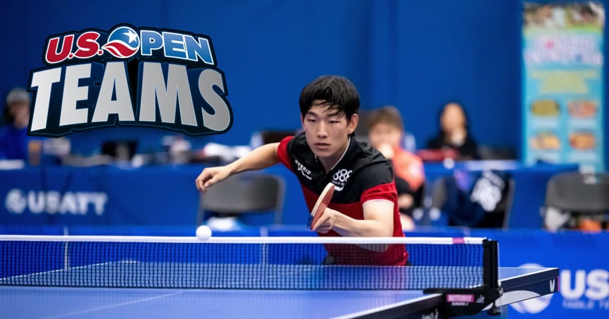 USATT Announces 2026 US Open Teams Table Tennis Championships | USA ...