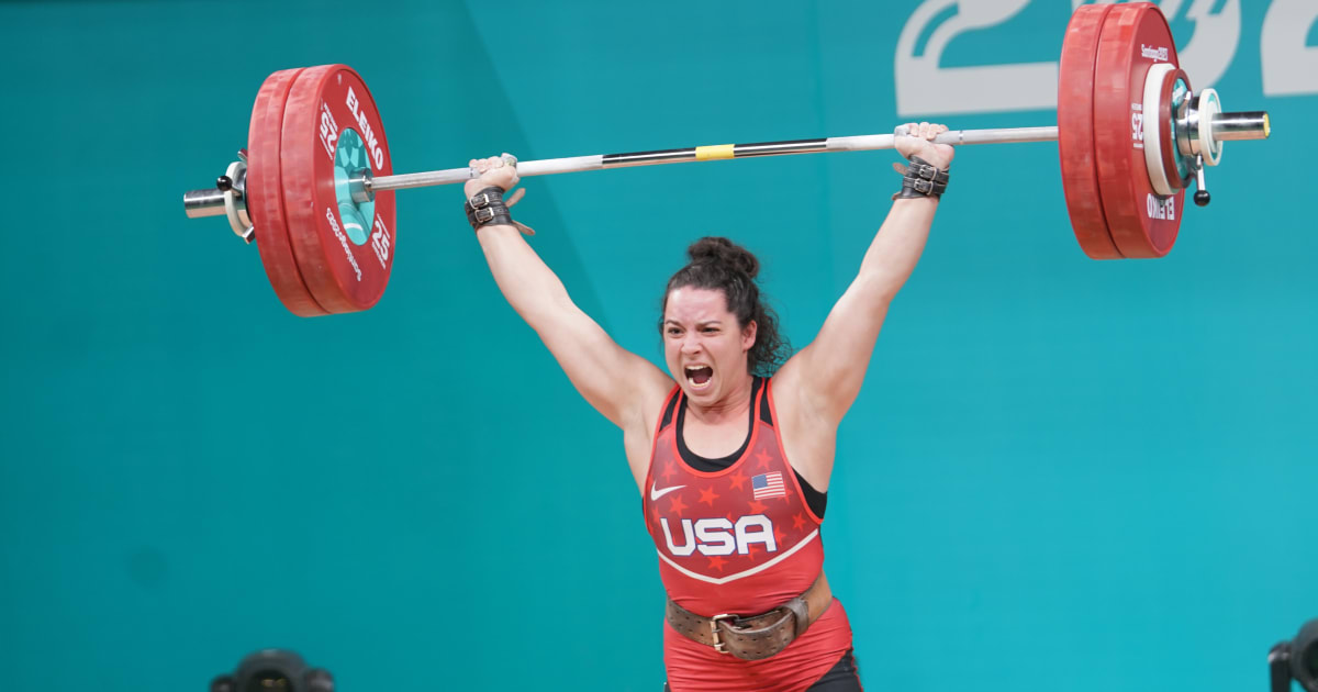 USA Weightlifting | Meredith Alwine Wins Bronze in the 2023 Pan ...