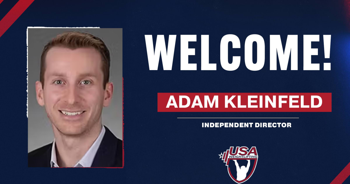 USAW Elects Adam Kleinfeld to Board of Directors | USA Weightlifting