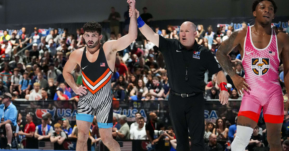 Amine and Merrill Post Upsets in Senior Men's Freestyle Quarterfinals ...