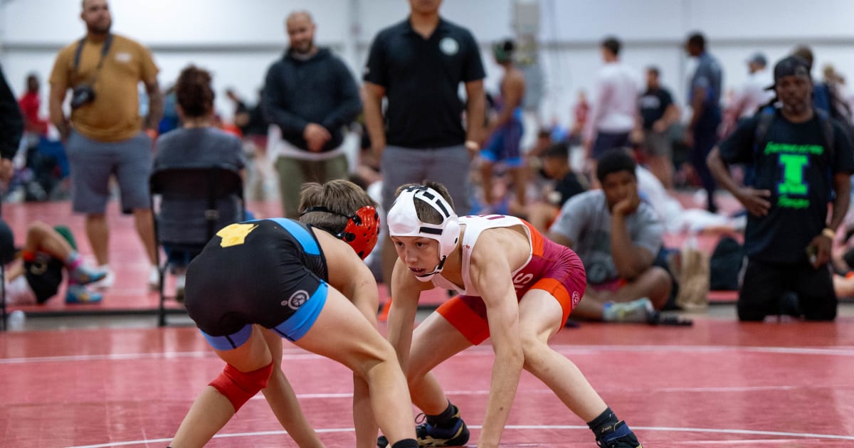 USA Wrestling | Ohio Scarlet, California, Illinois, Pennsylvania Blue ...