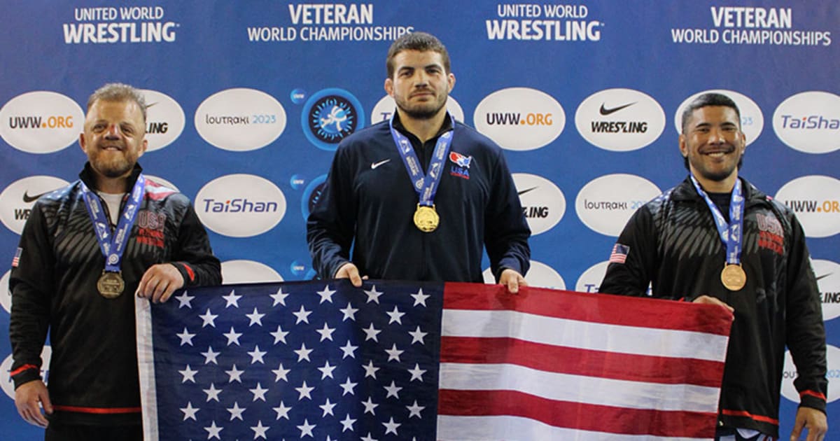USA Wrestling | Collum wins Veterans World gold, USA adds three medals ...