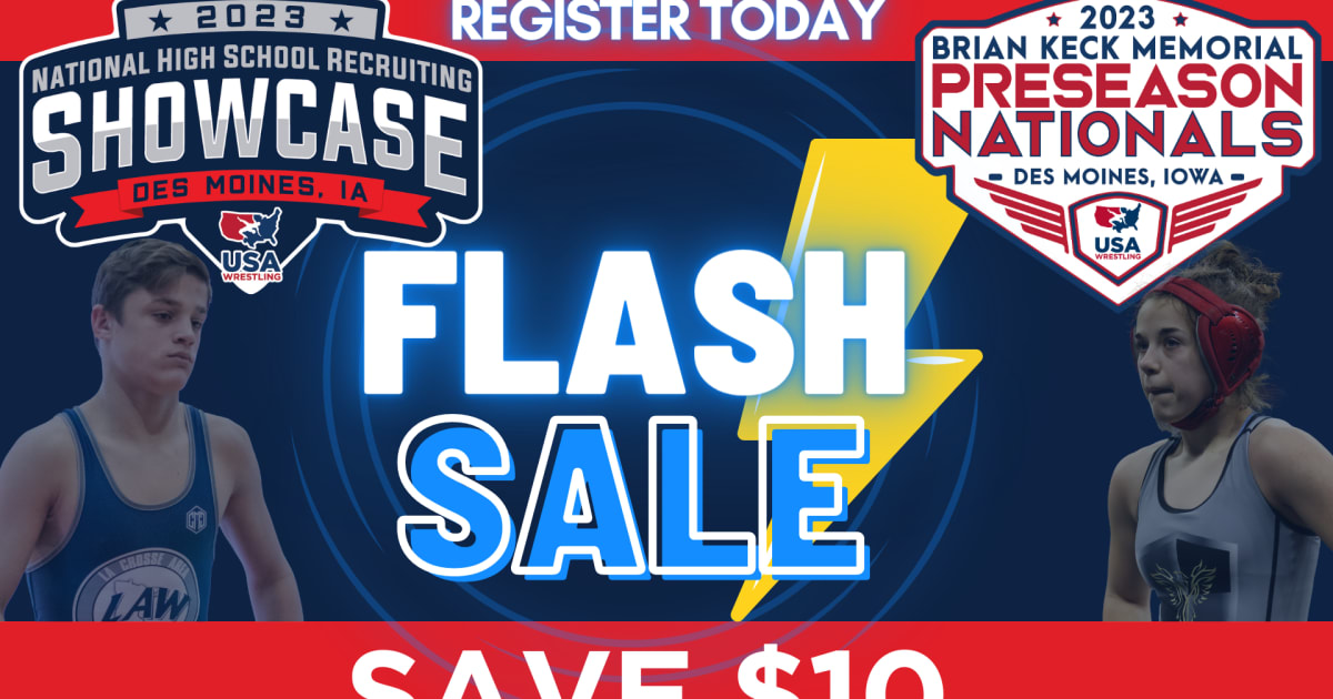 USA Wrestling | Flash Registration Sale for Preseason Nationals & Boys ...