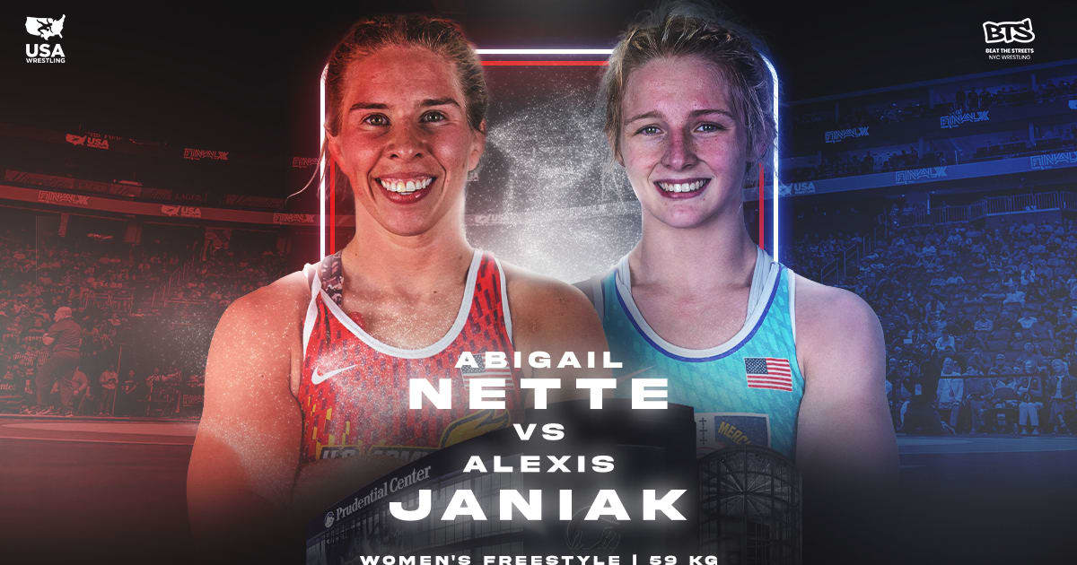 Nette, Janiak meet at 59 kg in women’s freestyle at 2026 Final X ...
