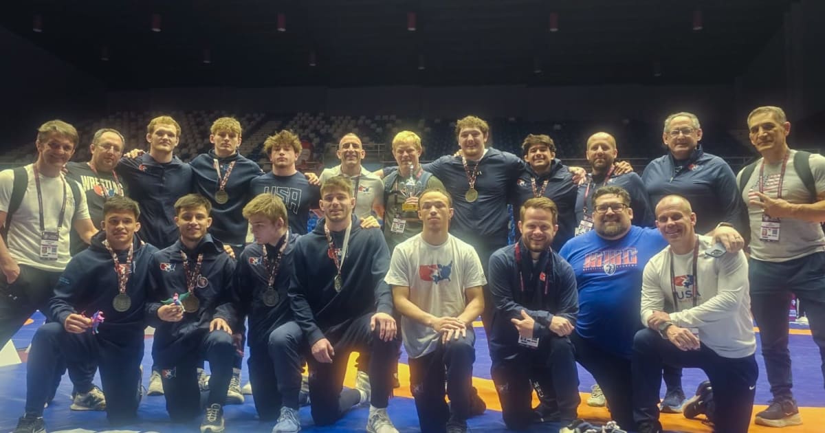 Garvin, Artsisheuskiy, Miley win gold, U.S. finishes second in Greco ...