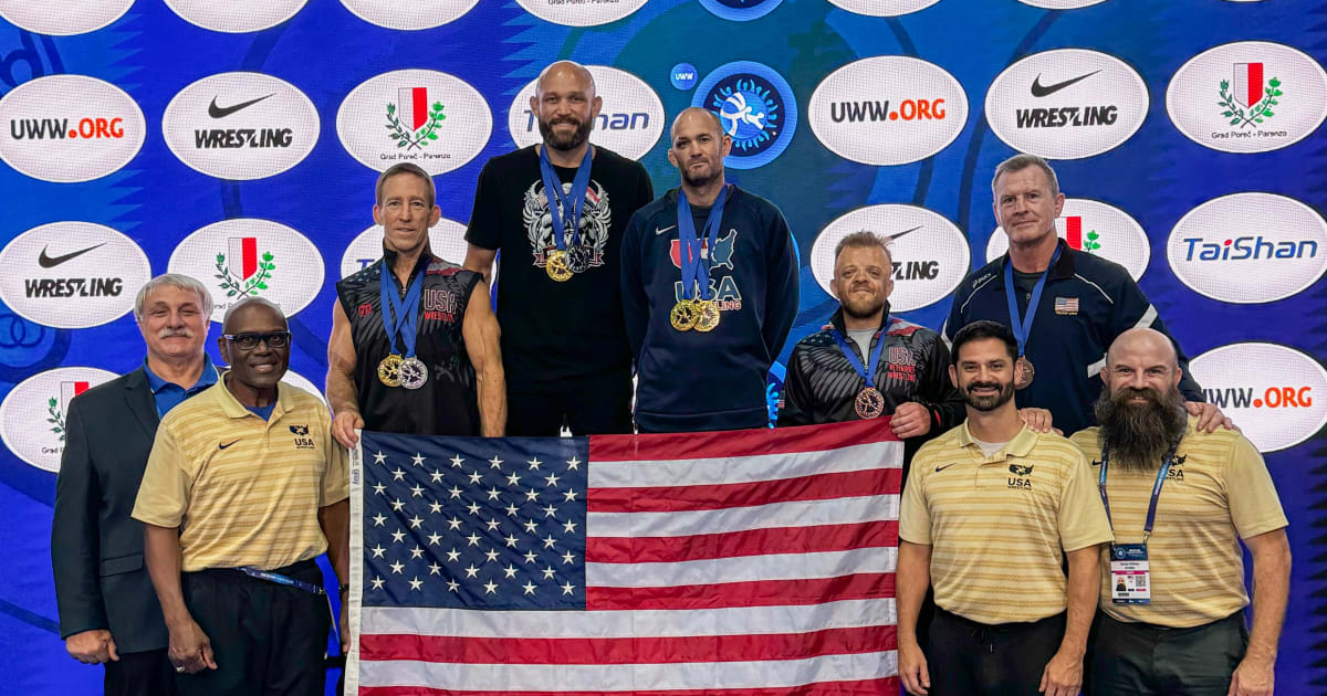 VomBaur, Forsman secure gold on day one of Greco-Roman at Veterans ...