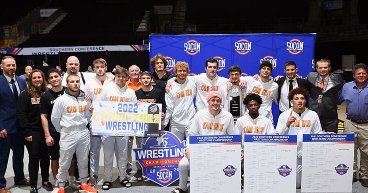 USA Wrestling | Campbell takes fourth straight SoCon Championship ...