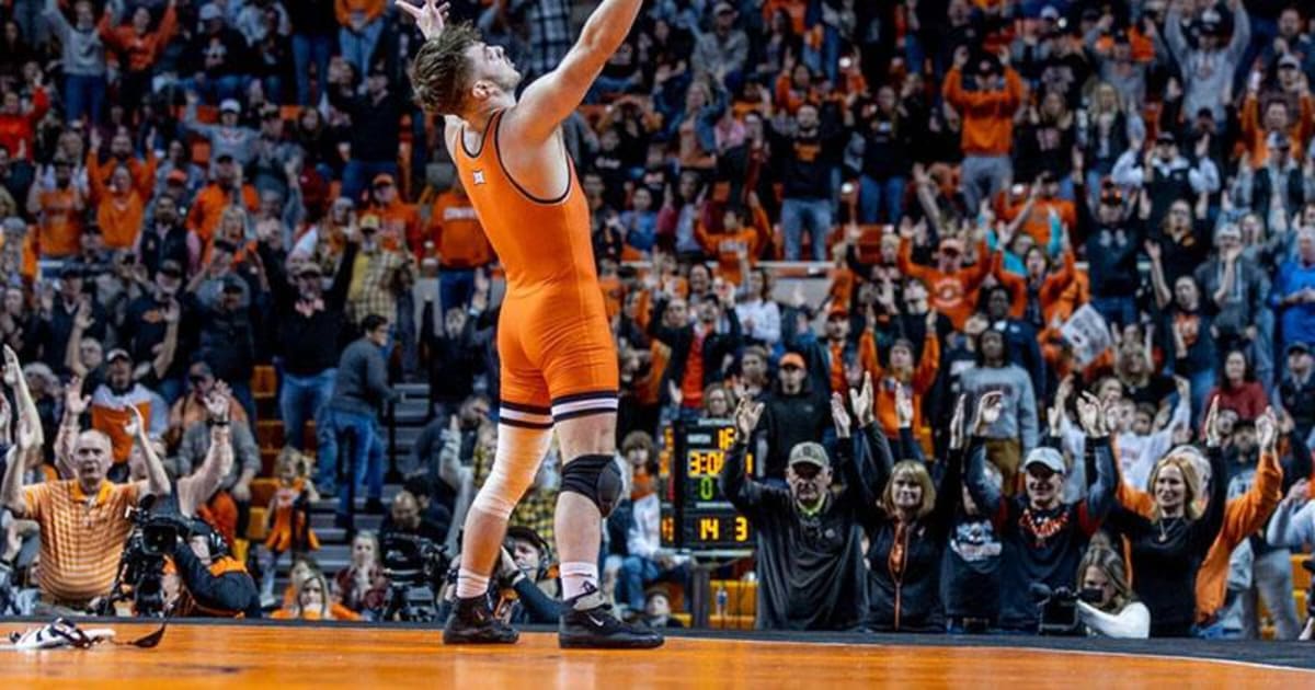 USA Wrestling | No. 6 Oklahoma State hammers Oklahoma, 26-6 in ...