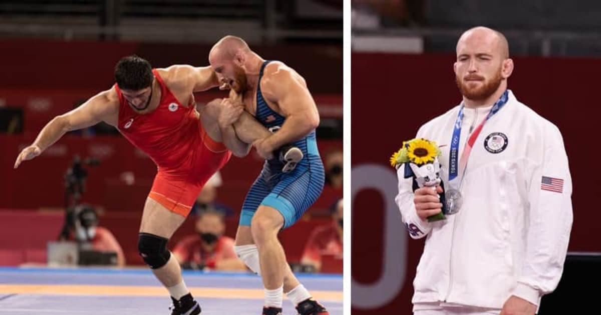 USA Wrestling | Snyder wins Olympic silver medal, falling to Sadulaev ...