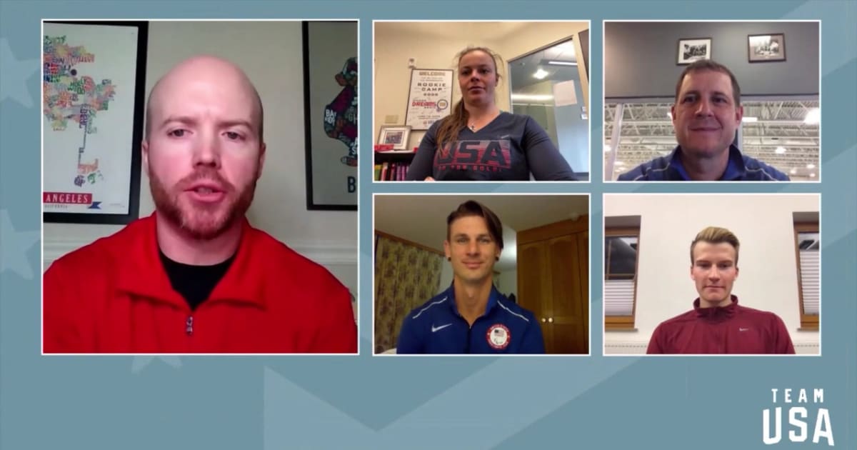 Team USA | Breezy Johnson, Ben Loomis, John Shuster, Evan Strong ...