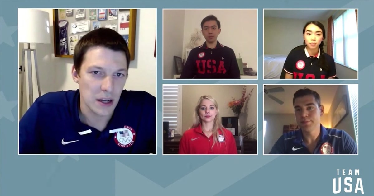 Team USA | Karen Chen, Brandon Frazier, Alexa Knierim, Vincent Zhou ...
