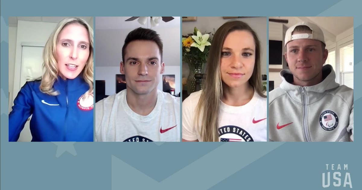 Team USA | Oksana Masters, Sam Mikulak, Hunter Woodhall | Tokyo 2020 ...