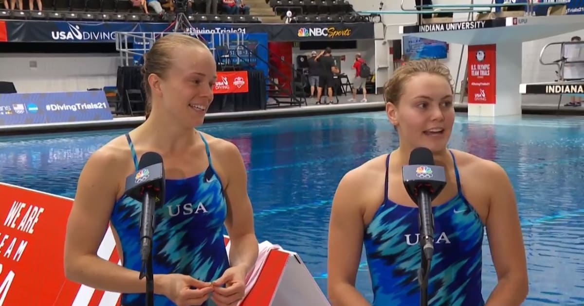Alison Gibson & Krysta Palmer Final Interview | Diving U.S. Olympic ...