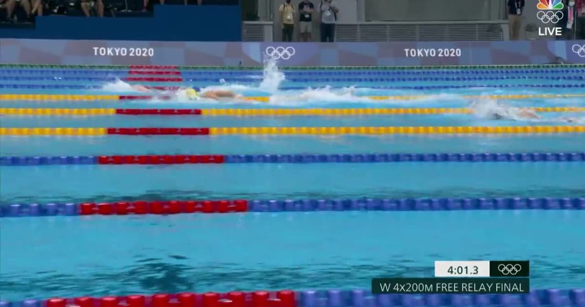 Team USA | The U.S. Women's 4x200-Meter Freestyle Relay Team Captures ...
