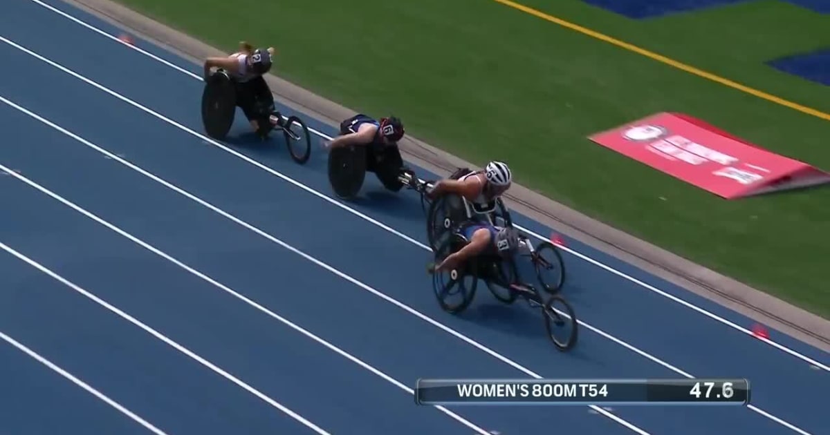 Team USA | Para Track & Field Women's 800-Meter T54 Final | U.S ...