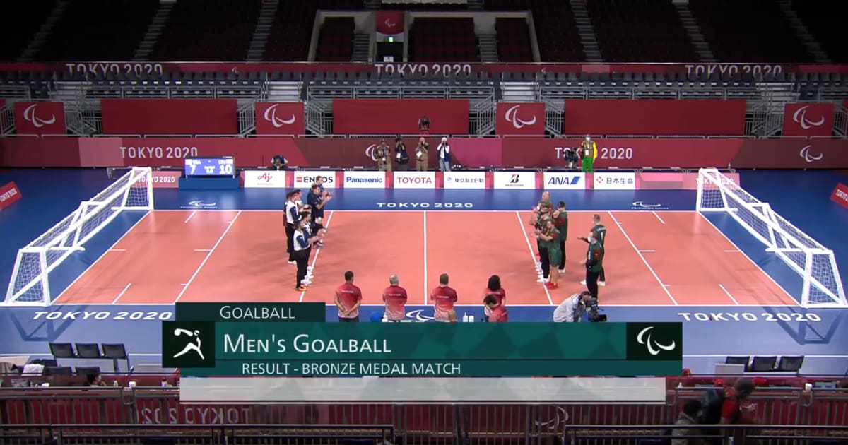 Team USA | Tyler Merren and the Men's Goalball Team Finish Fourth in ...