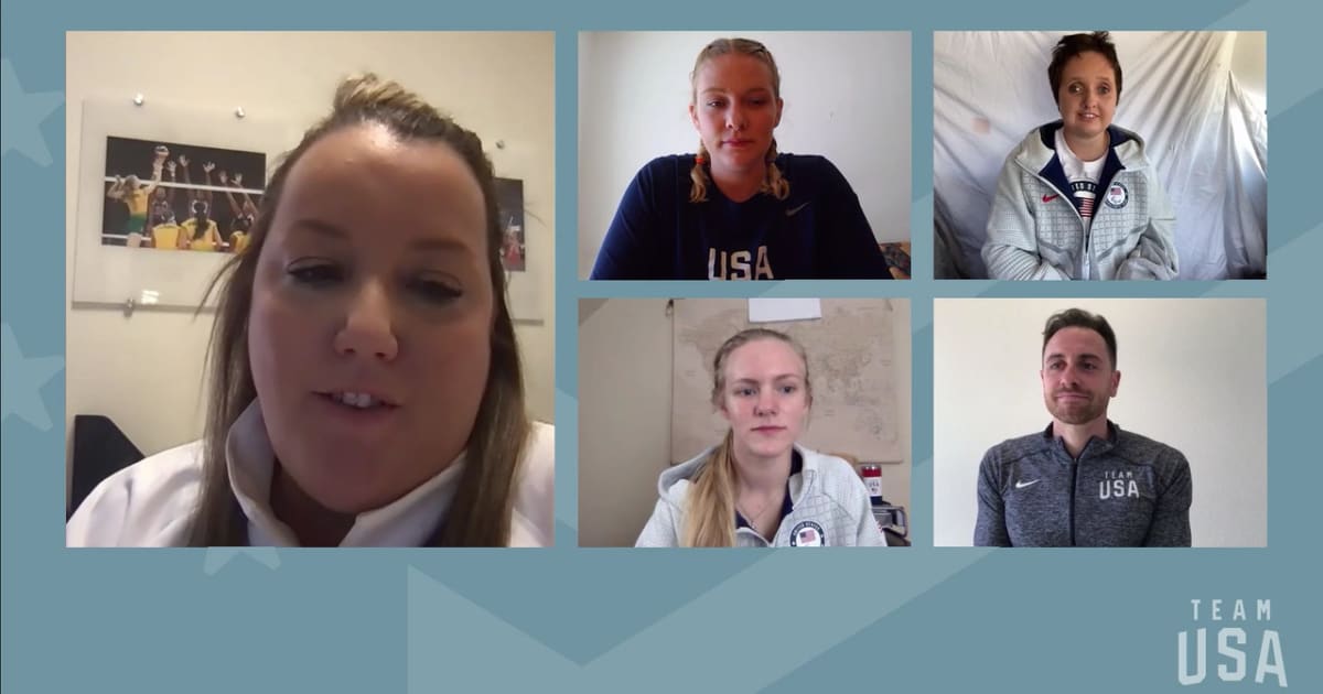 Team USA | Sydney Collier, Jessica Heims, Rose Hollerman, Steve Serio ...