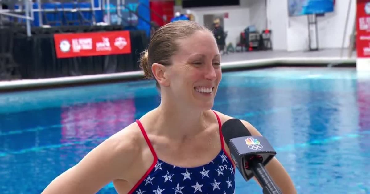 Team USA | Laura Wilkinson Interview After 10-Meter Platform Semifinals ...