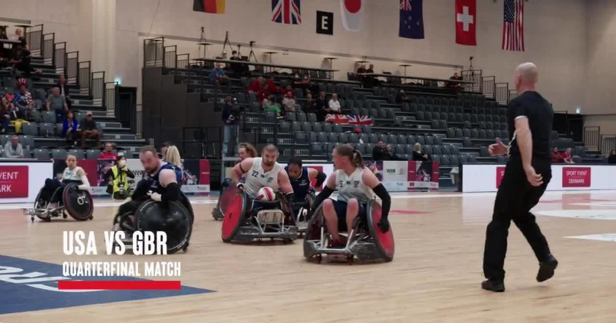 Team USA | Inside 2022 Wheelchair Rugby World Championships With Sarah Adam